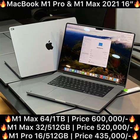 Macbook M Pro Pro M Max GB TB GB GB GB Inch Laptops Pk