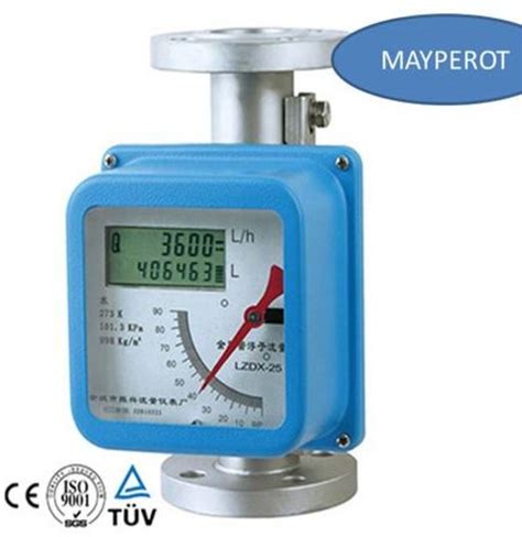Medidor Flujo De Vapor Rotámetro Con Tubo Metalico