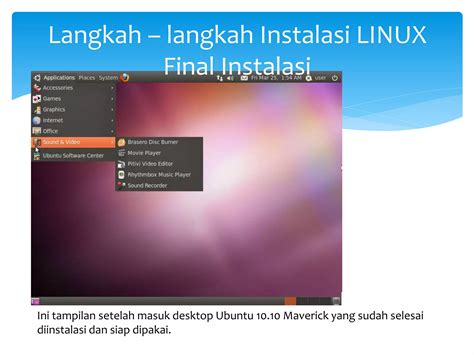 pengenalan dan instalasi linux ppt
