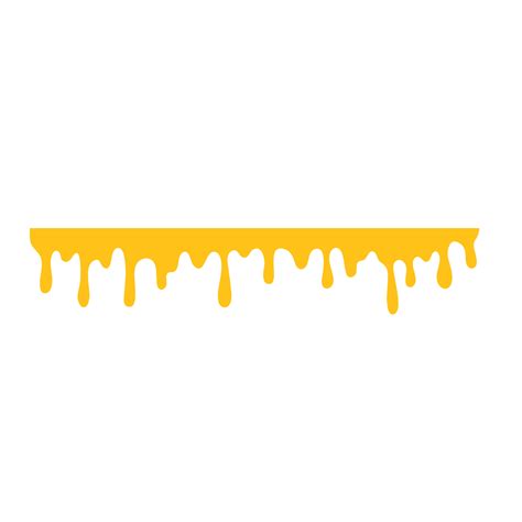 Honey Is Dripping The Thick Yellow Liquid Dripping Onto The Ground