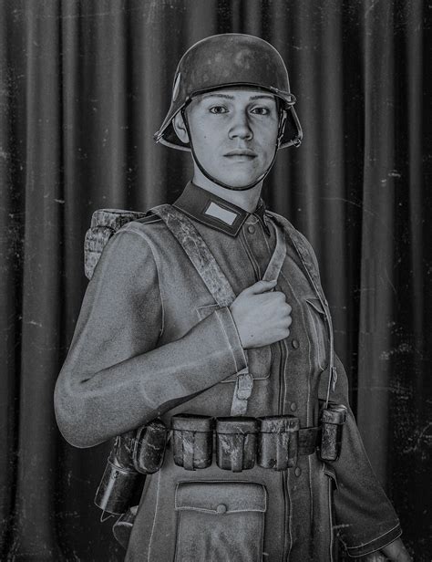 Bw Army Infantry Outfit For Genesis 9 Daz 3d