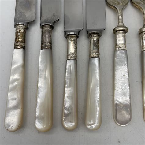 Blazing Auctions Vtg Sheffield England Silverplate And Stainless