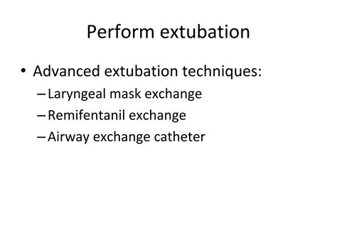Extubation Protocol In The Or And Icu Pdf