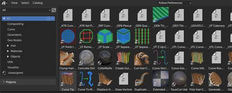 Asset Browser Help Basics Interface Blender Artists Community