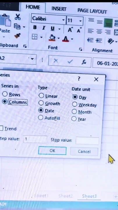 How To Write Automatically Date In Excel😱date Automatically Excel