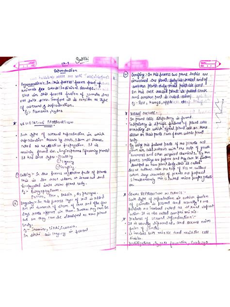 Reproduction [class 10] Pdf