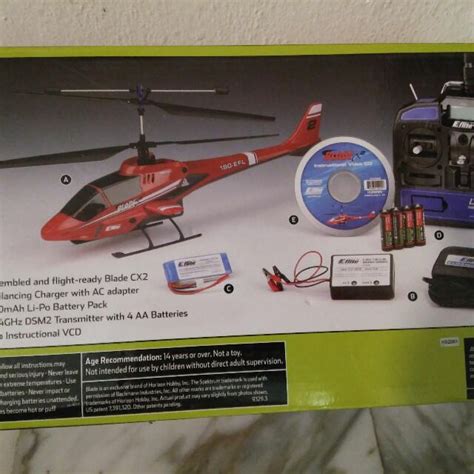 Blade Cx 2 Rc Helicopter Hobbies And Toys Toys And Games On Carousell