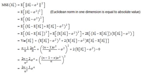 Variance Estimation