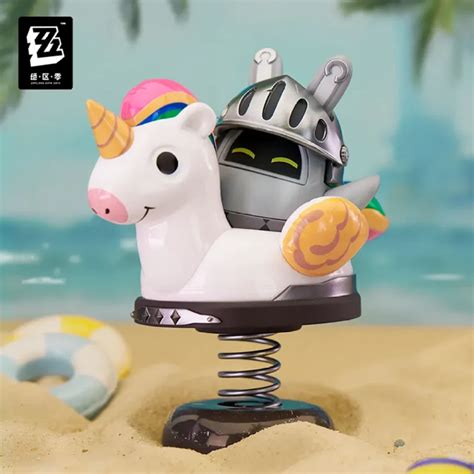 Official Zzz Knightboo Bangboo Happy Shake Spring Toy Hoyoglobal