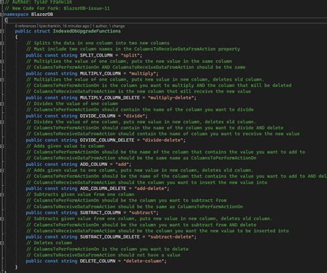 Pull Request For Issues And By Tfrank Pull Request Nwestfall BlazorDB GitHub