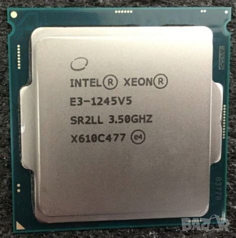 CPU процесор Intel® Xeon E3 1245 v5, 8Mb Cache, 3.50 GHz в Процесори в ...