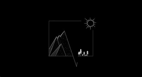 Black Minimalist Wallpapers Wallpaper Cave