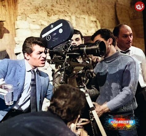 فردین در پشت صحنه فیلم سلطان قلب‌ها