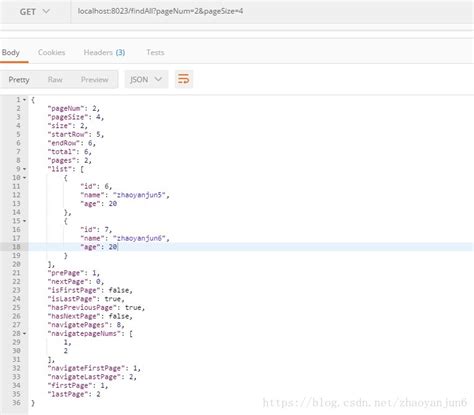 Springboot 2x 整合mybatis二：pagehelper分页springboot Pagehelper分页 Csdn博客