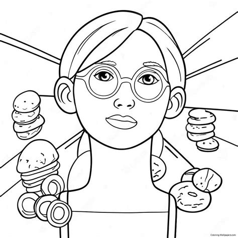 Self Control Coloring Page 14270 11232