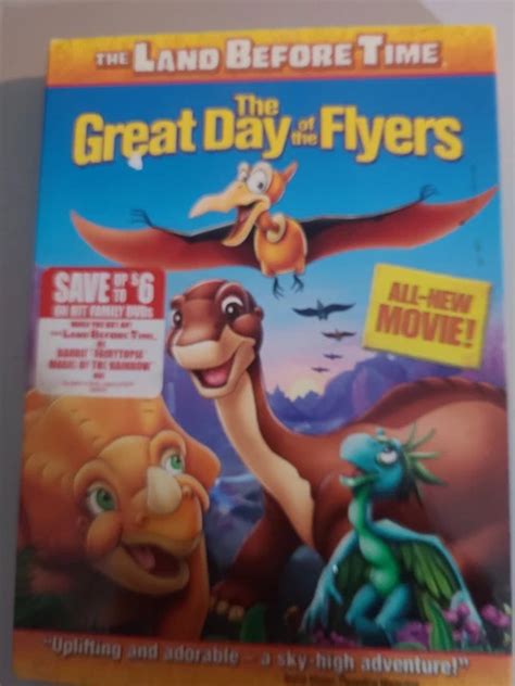 Land Before Time The Great Day Of The Flyers ~dvd Testato Shelf00i Eur