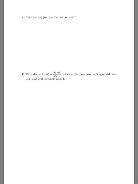 Solved Let R S Describe A Smooth Curve Parameterized By