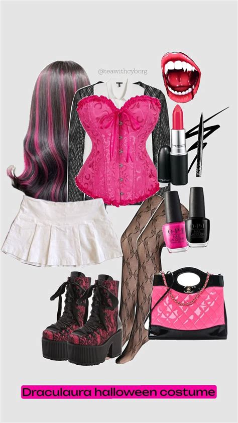 Halloween Costume Draculaura Halloween Halloweencostume Hall