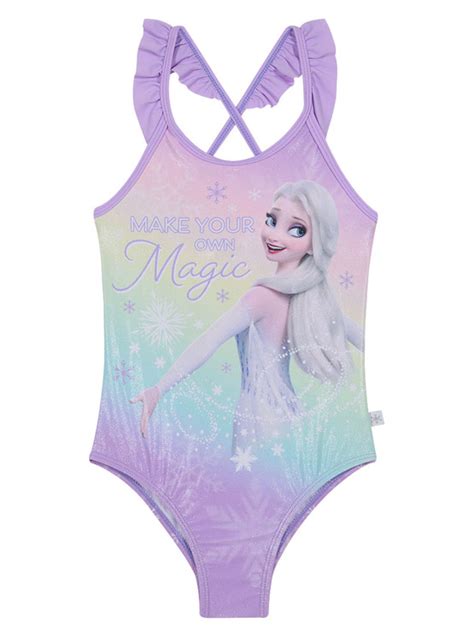 Ripley Traje De BaÑo Frozen Entero Con Vuelos