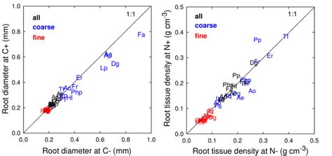 Relationships Between Diameter Measured At C And Diameter Measured At Download Scientific