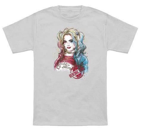 Harley Quinn Suicide Girl T Shirt Geekalerts
