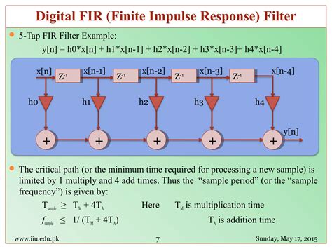 Fpga 11 Sequence Detector Fir Iir Filter Ppt