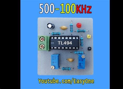 Tl494 Pwm Controller Frequency 500 100khz Schematic Pcb Share Project Pcbway In 2025