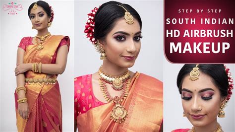 Bridal Makeup Tutorial South Indian Saubhaya Makeup