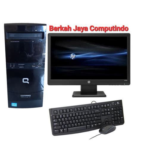 Jual PAKET KOMPUTER SIAP PAKAI CORE I3 MEMORY 4GB HARDISK 500GB MONITOR 19 INCH KEYBORD MOUSE