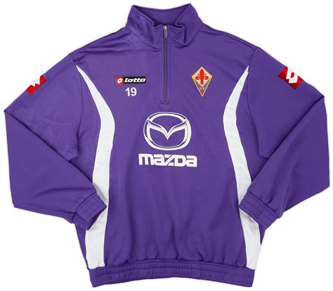 2010 11 fiorentina player issue lotto 1 4 zip training top 19 7 10