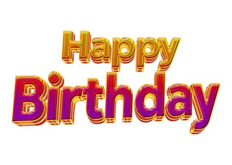 Happy Birthday Red Glossy 3d Design Happy Birthday 3d Design Happy