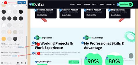Evita Pro Style Configurator Setup Help Nayra Themes