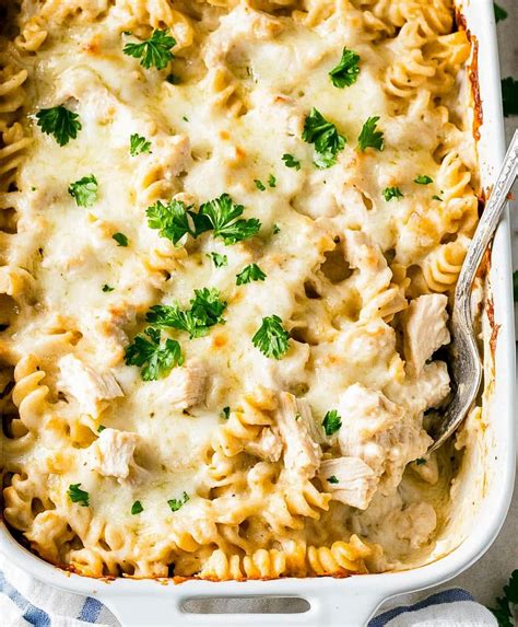 Chicken Alfredo Casserole Recipe Recipe Essence