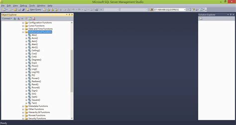 上帝的藝術 微軟的神域 t sql mathematical functions 運算函數