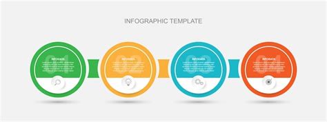 Premium Vector Infographic Template Vector