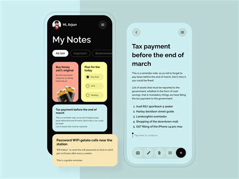 Journal App By Arjun 🏅 On Dribbble