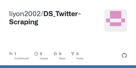 github liyon2002 ds twitter scraping