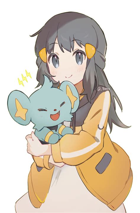 Dawn And Shinx Pokemon And 1 More Drawn By Erua8eru Danbooru