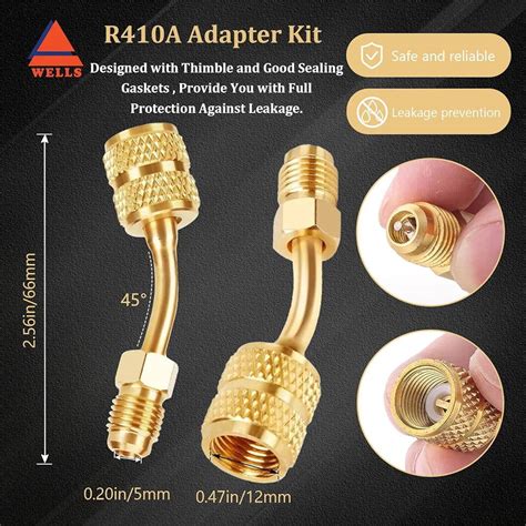 R410a Refrigerant Mini Split Adapter 22 Piece Kit Mrcool Diy Direct