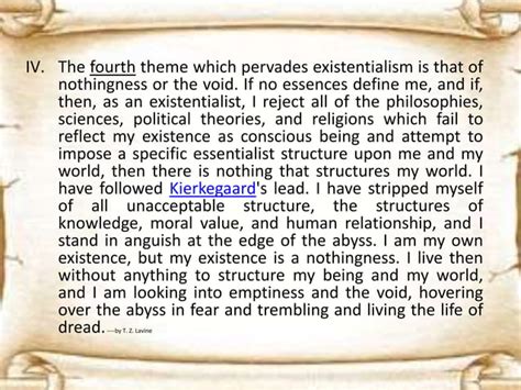 Six Basic Themes Of Existentialism Pptx