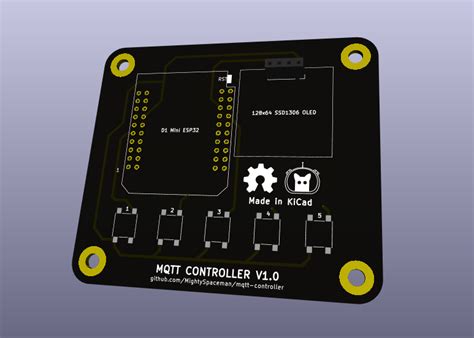github mightyspaceman mqtt controller a d1 mini carrier board for