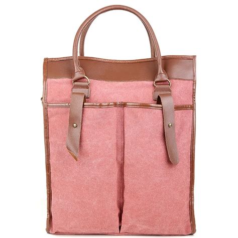 Canvas Crossbody Tote Bags
