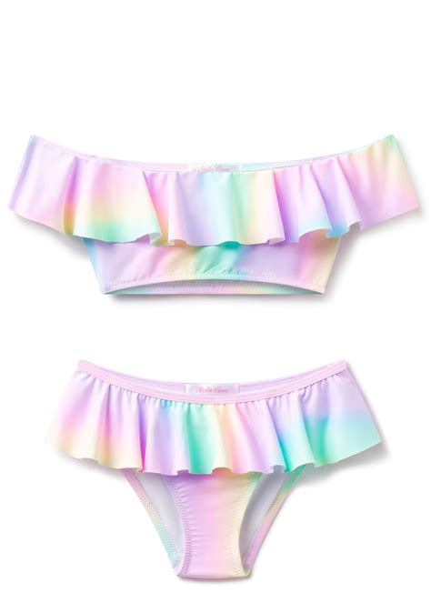 Best Selling Rainbow Bikini For Girls Stella Cove