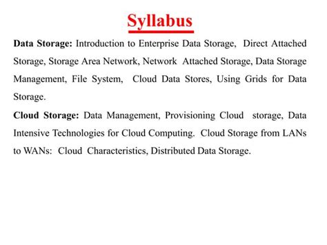Introduction To Enterprise Data Storage Direct Attached Storage