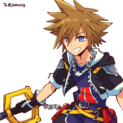 Sora Kingdom Hearts And More Drawn By Alonemistrist Danbooru