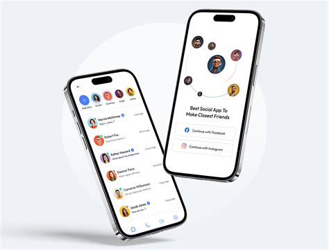 orionix messaging app ui design behance