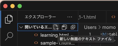 教えてエンジニア父ちゃん VScodeのファイルの作り方