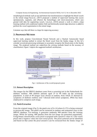 CONVOLUTIONAL NEURAL NETWORK BASED RETINAL VESSEL SEGMENTATION PDF