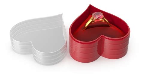 Asscher 컷 핑크 토파즈 웨딩 골드 링 박스 V01 3d 모델 Turbosquid 1975356