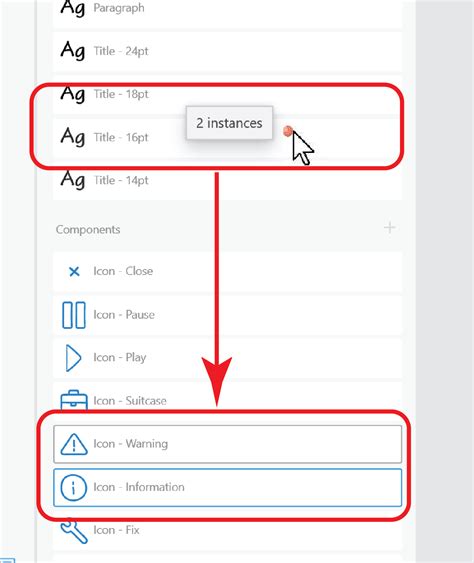 Odd Behavior When Selecting Components Displaced Adobe Product Community 11459742